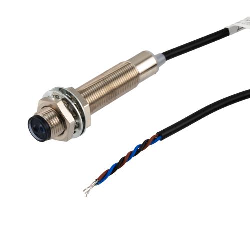 Photoelectric Sensor, M12 x 60mm, NPN NC, Diffuse Reflection 0.2 meter ...