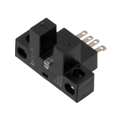 Slot Sensor, L-shaped, L.on/D.on selectable, Light off when objects are ...