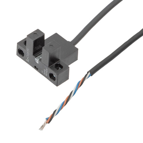 Slot Sensor, L-shaped, L.on/D.on selectable, Light on when objects are ...