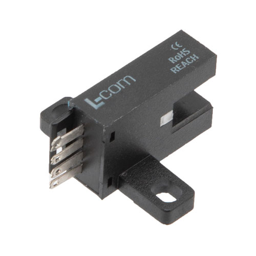 Slot Sensor, T-shaped, L.on/D.on selectable, Light off when objects are ...