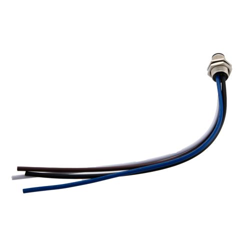 M12 DC Power 4 Pin T Code Male Receptacle, IP68 IP69K Rated, 63V, 12A ...