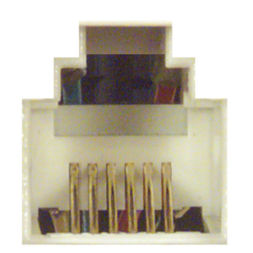 Modular Adapter, DB9 Male / RJ12 (6x6) Jack 50µ Gold - REC096M