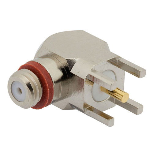 10-32 Female Right Angle Connector Solder Attachment Thru Hole PCB ...