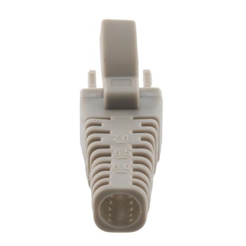 RJ45 Adjustable "Shark Fin" Style Boot for Long Body RJ45 Plugs, Cut-to ...