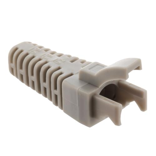 RJ45 Adjustable "Shark Fin" Style Boot for Long Body RJ45 Plugs, Cut-to ...