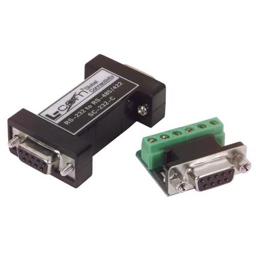 RS232 to RS485/RS422 Interface Converter DB9 -M /DB9-F (Port Powered) - SC-232-C