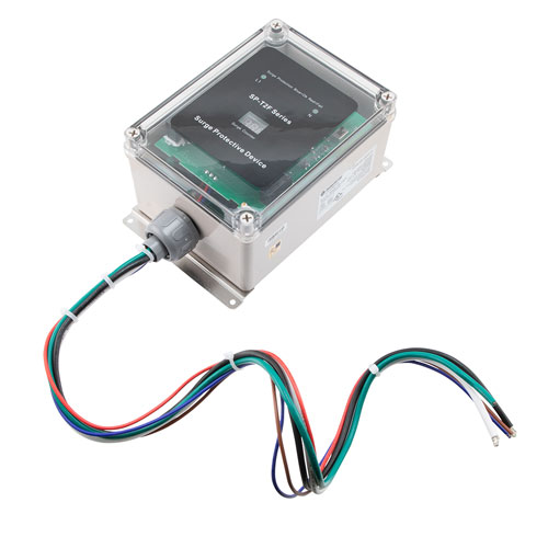 AC SPD Surge Counter Type 2 EMI Filtered 120Vac Single-Phase 300kA/phase