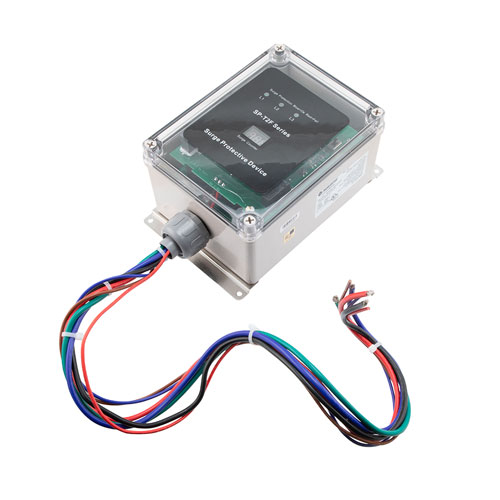 AC SPD Surge Counter Type 2 EMI Filtered 480/277Vac Wye 300kA/phase