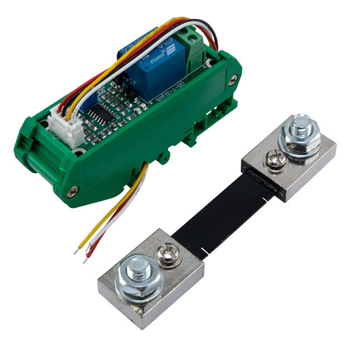 Isolated DC current shunt current sensor, Detection range 0-100A ...