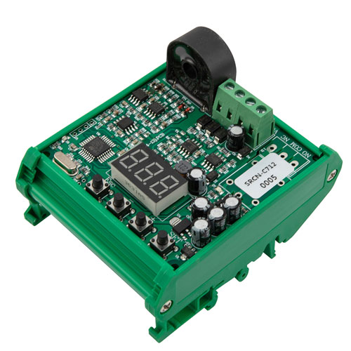 AC current sensor with display & overcurrent protection, Range AC 0-20A ...