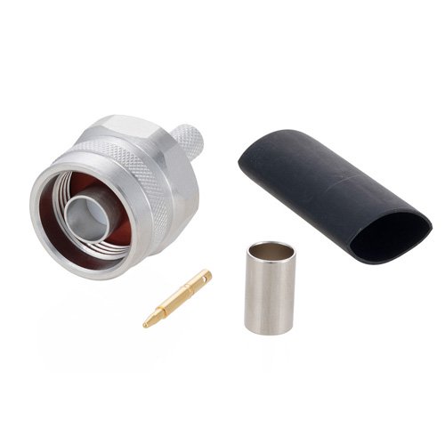 N Male Connector Crimp/Solder Attachment for LMR-240, LMR-240-DB, LMR ...