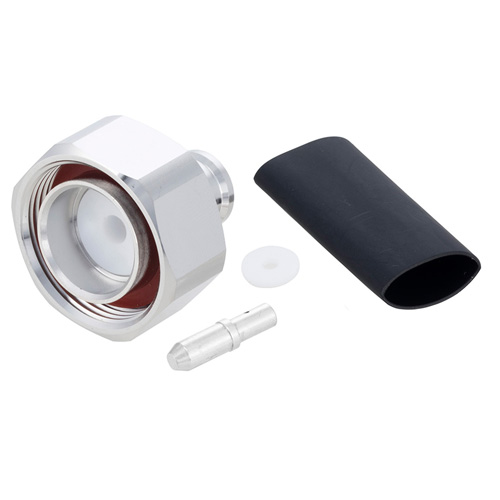 7/16 DIN Male Low PIM Connector Solder Attachment for SPP-375-LLPL, SPO ...