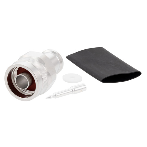 N Male Low PIM Connector Solder Attachment for SPP-375-LLPL, SPO-375 ...