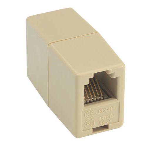 Modular Coupler, RJ12 (6x6), Straight Wired - TDG1026-6C