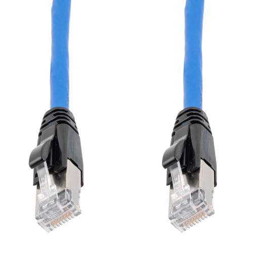 Category 6a 10gig Ethernet Patch Cable, F/UTP Shielded, RJ45, HiTemp ...
