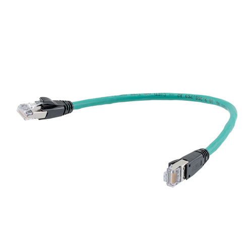 Category 6a 10gig Ethernet Patch Cable, F/UTP Shielded, RJ45, HiTemp ...