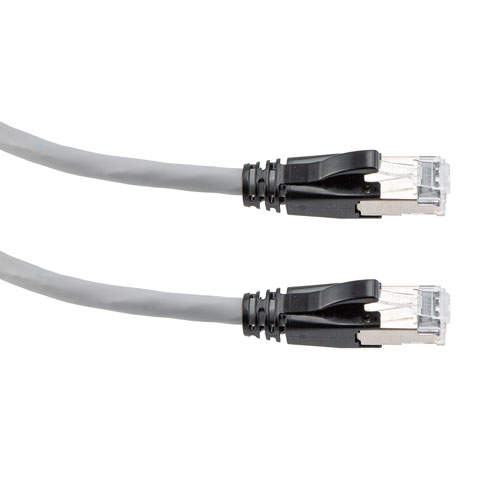 Category 6a 10gig Ethernet Patch Cable, F/UTP Shielded, RJ45, Riser CMR ...