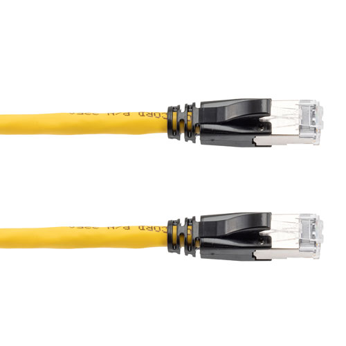 Category 6a 10gig Ethernet Patch Cable, F/UTP Shielded, RJ45, CMR Riser ...