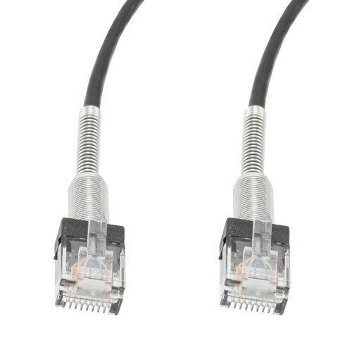 Category 6a 10gig Double Spring Slim Ethernet Cable Assembly, 30AWG ...