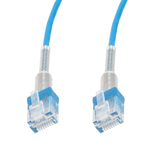 Category 6a 10gig Double Spring Slim Ethernet Cable Assembly, 30AWG ...