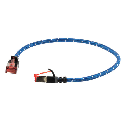 Cat6a, Ethernet Cable, U/UTP, 32 AWG, Indoor, Slim Cable with Nylon ...