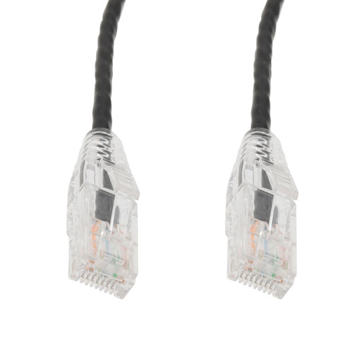 Category 6a 10gig Component Tested Slim Ethernet Patch Cable Assembly ...