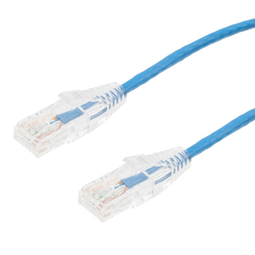 Category 6a 10gig Component Tested Slim Ethernet Patch Cable Assembly ...