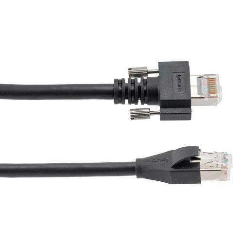 Category 6 GigE F/UTP PVC Ethernet Assembly, GigE/RJ45, 3M