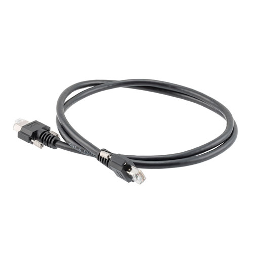 Category 6 GigE F/UTP PVC Ethernet Assembly, GigE/GigE, 1M