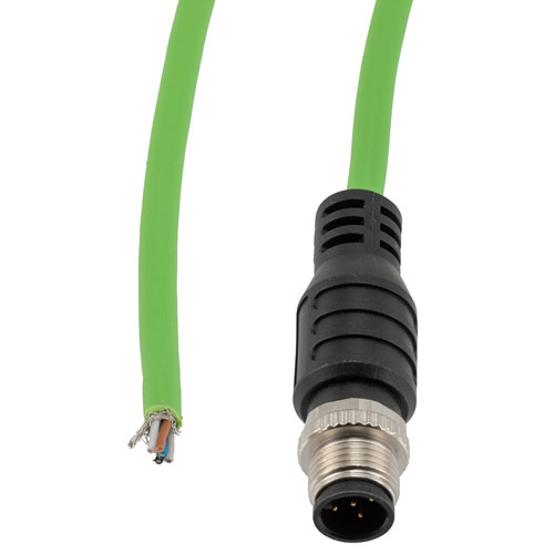 IP67 Waterproof M12 5 Position A-code Sensor Actuator Signal Cable ...