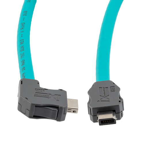 ix Industrial Assembly, Category 6a, SF/UTP, Right Angle Up ix A Plug ...