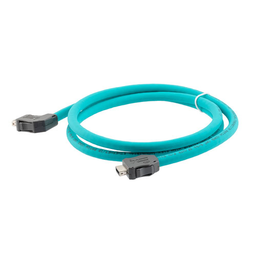 ix Industrial Assembly, Category 6a, SF/UTP, Right Angle Down ix A Plug ...