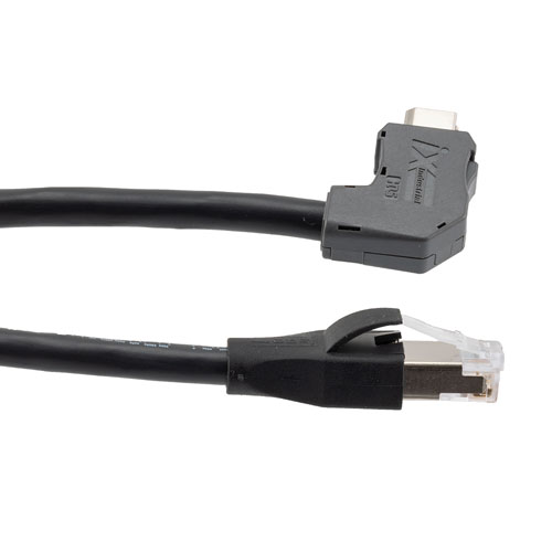 ix Economy Assembly, Category 6a, F/UTP, Single Shielded, Right Angle ...