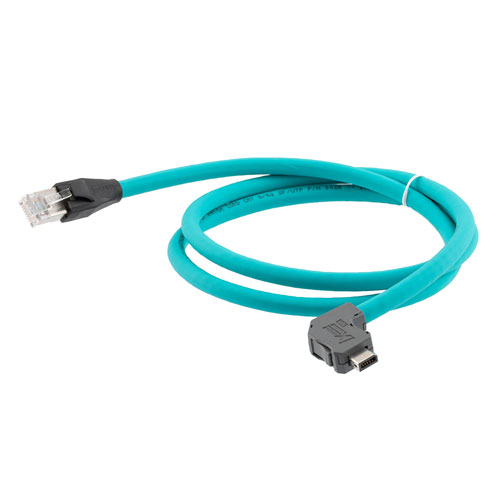 ix Industrial Assembly, Category 6a, SF/UTP, Right Angle Down ix A Plug ...