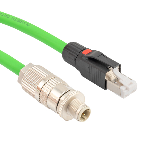 Profinet Type A Category 5e Cable IP67 M12 D-Code Male to RJ45 SF/UTP ...