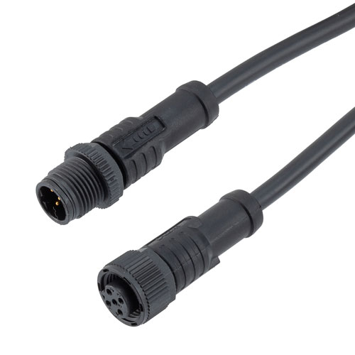 IP68 Waterproof M12 5 Position B-code, Sensor Signal Cable, Light ...