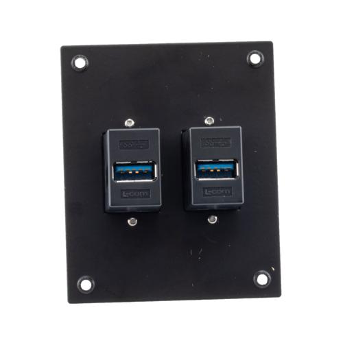 Universal Sub-Panel, with Two USB 3.0, A Type Female to A Type Female ...