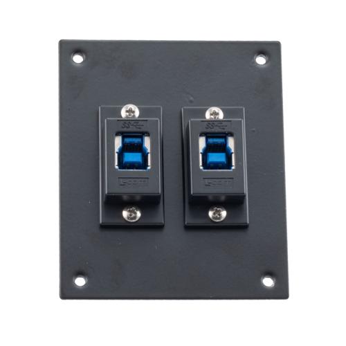 Universal Sub-Panel, with Two USB 3.0, B Type Female to A Type Female ...
