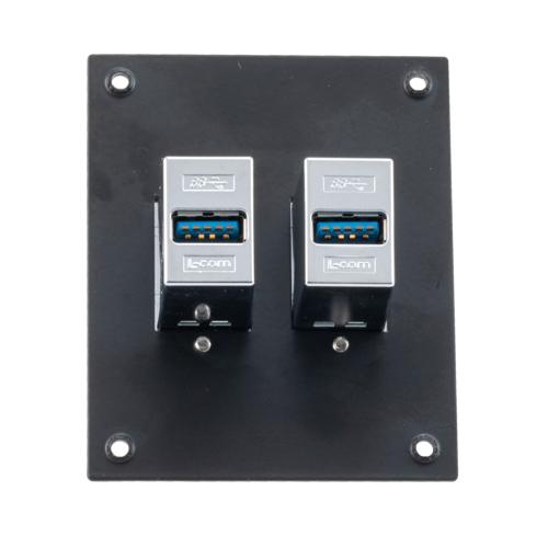 Universal Sub-Panel, with Two USB 3.0, B Type Female to A Type Female ...