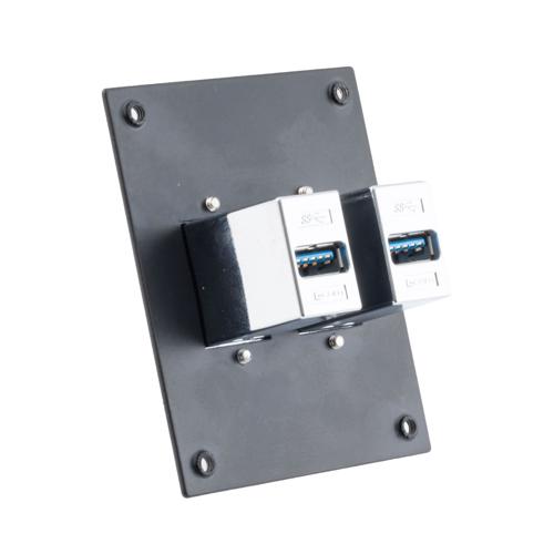Universal Sub-Panel, with Two USB 3.0, B Type Female to A Type Female ...
