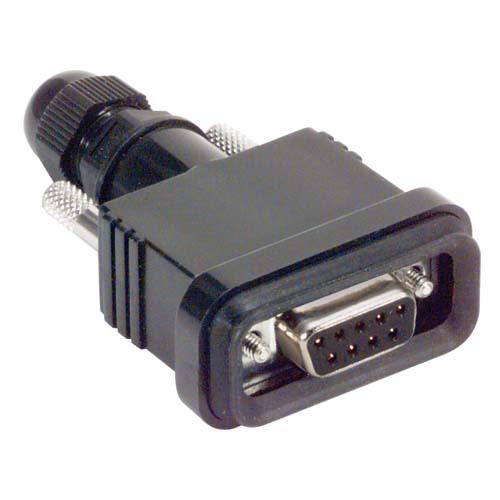 Waterproof D-Sub Backshell Kit, DB9F - WPDB9S-KIT
