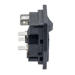 Vertical Power Entry Module, Side-Fixing, Panel-Mount, C14 Inlet ...