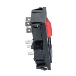 Vertical Power Entry Module, Single-Fused C14 Inlet, Double Contact ...