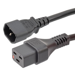 IEC LOCK C19 to C14, 15A, 250V, 6ft