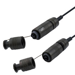 4 Channel TFOCA 2 Plug to TFOCA 2 Plug, Single Mode, 5.5mm Tactical ...