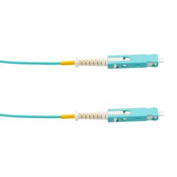 SN to SN Cable Assembly, UPC Polished, Multimode OM4, Riser Rated, 5 Meter