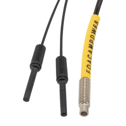 Fiber Optic Sensor Cable, 2M Small Bend Radius, Diffuse Reflection, R4 ...