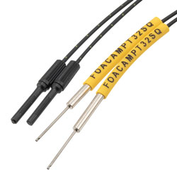Fiber Optic Sensor Cable, 2M Side-view, Thru-beam, R10 POF, M2.5 ...