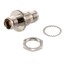 Triax TRT Threaded Bulkhead Jack Feedthrough Non-Insulated Barrel Front ...