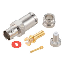 78 Ohm TRB 3-Lug Jack 1553 Connector Clamp/Solder Attachment for 30 ...